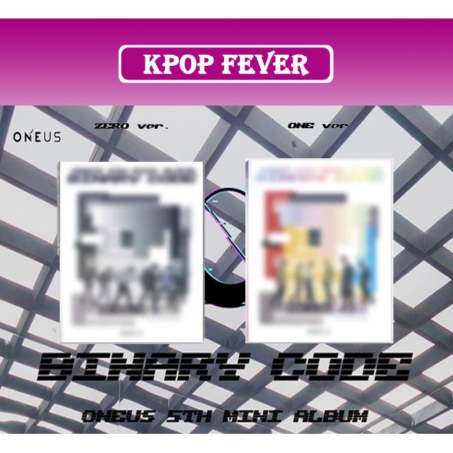 ONEUS - BINARY CODE (5th Mini Album) | Shopee Brasil