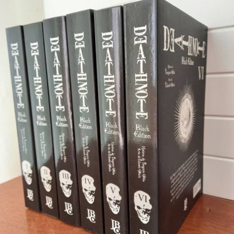 Manga Death Note Black Edition | Shopee Brasil
