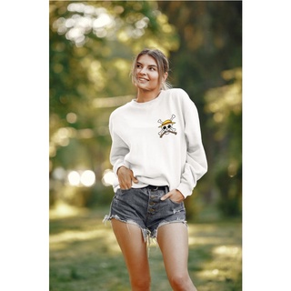 Moletom Careca Gola Redoa Unissex Piratas Chapeu De Palha Bao Luffy ...