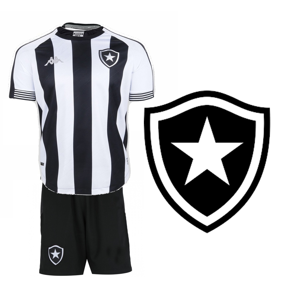 Uniforme Conjunto Infantil Botafogo | Shopee Brasil