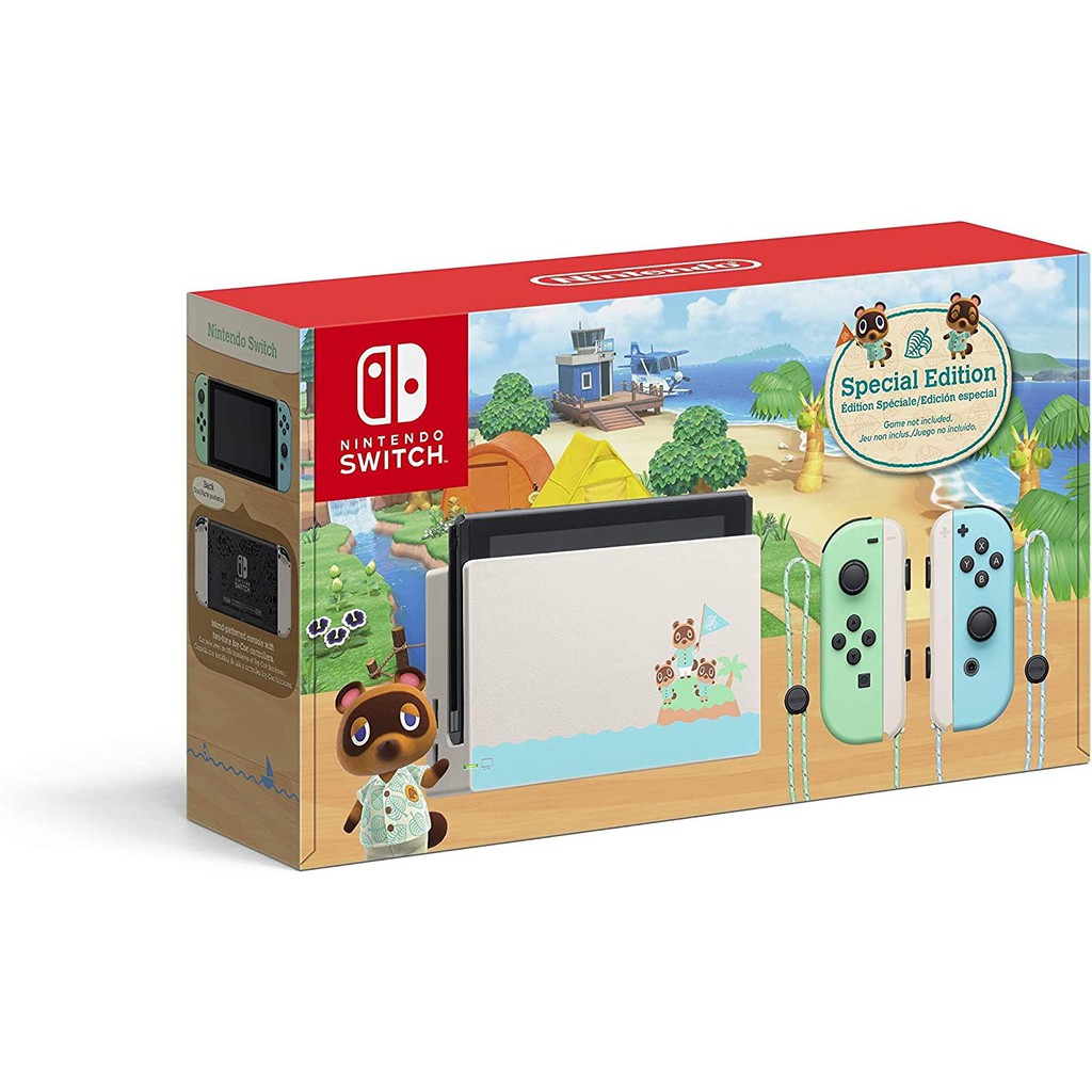 Nintendo Switch Animal Crossing Edition (NOVO) | Shopee Brasil