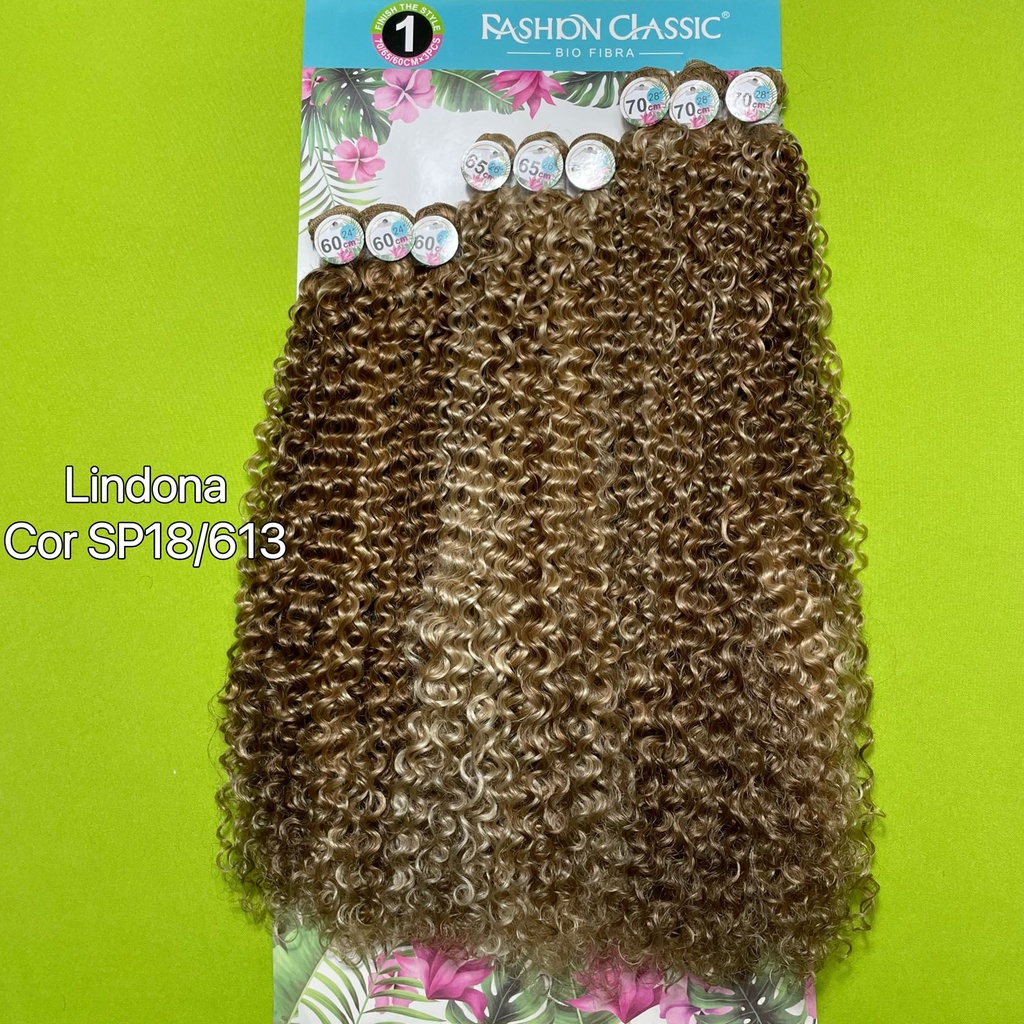 Lindona 70cm - FASHION CLASSIC - Cabelo Cacheado - Bio Fibra/Bio ...