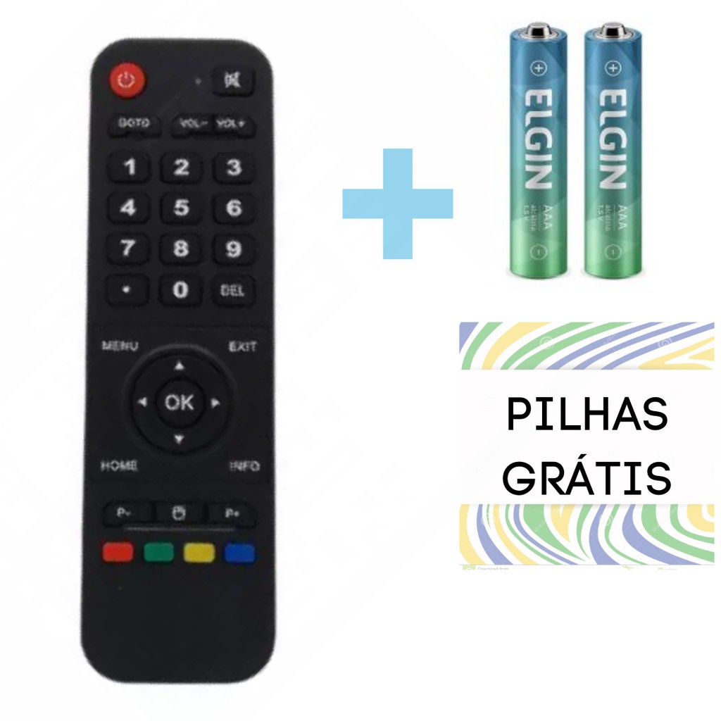 Controle Remoto Receptor HTV Box 3 | Shopee Brasil