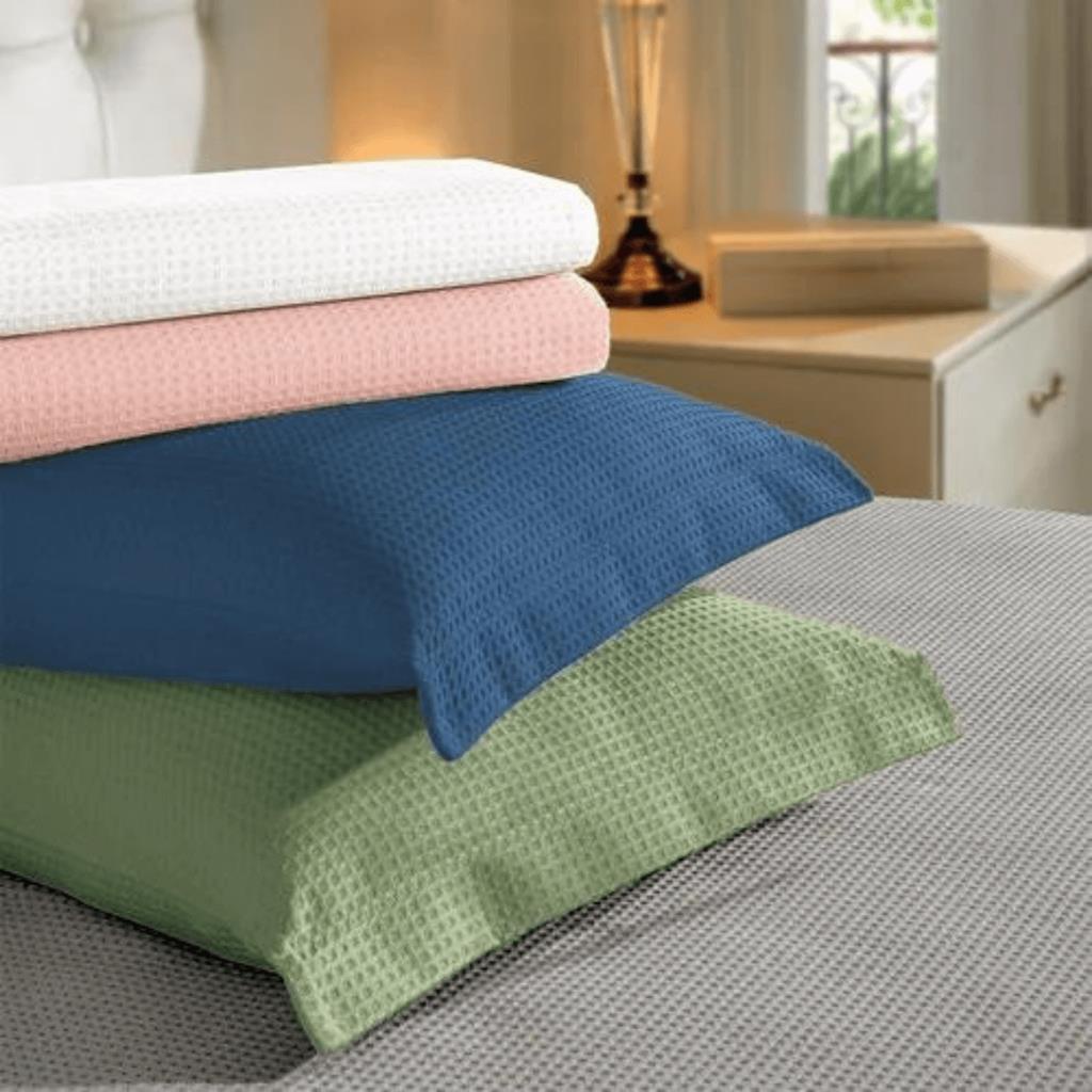 Kit Colcha Piquet Favo Queen Teka Genova Casal 100% Algodao | Shopee Brasil