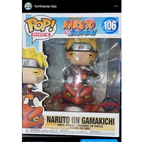 Funko Pop Naruto Sage Mode No Gamakichi 106 Exclusivo Original ...