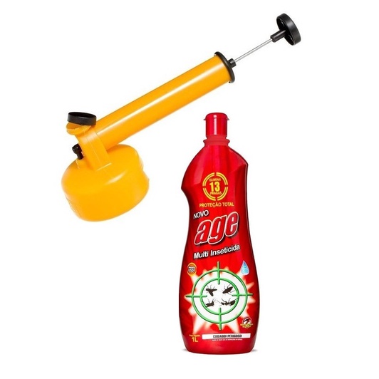 Veneno Multi Inseticida Insetos 13 Pragas + Pulverizador | Shopee Brasil