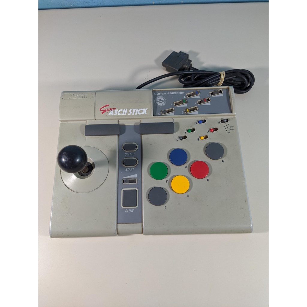 Controle Arcade Super Ascii Stick Super Famicom (leia tudo) | Shopee Brasil