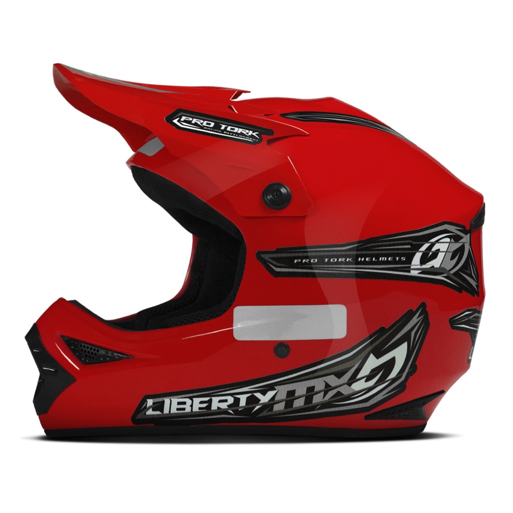 Capacete De Motocross Trilha Cross Enduro Pro Tork Liberty Mx Pro ...