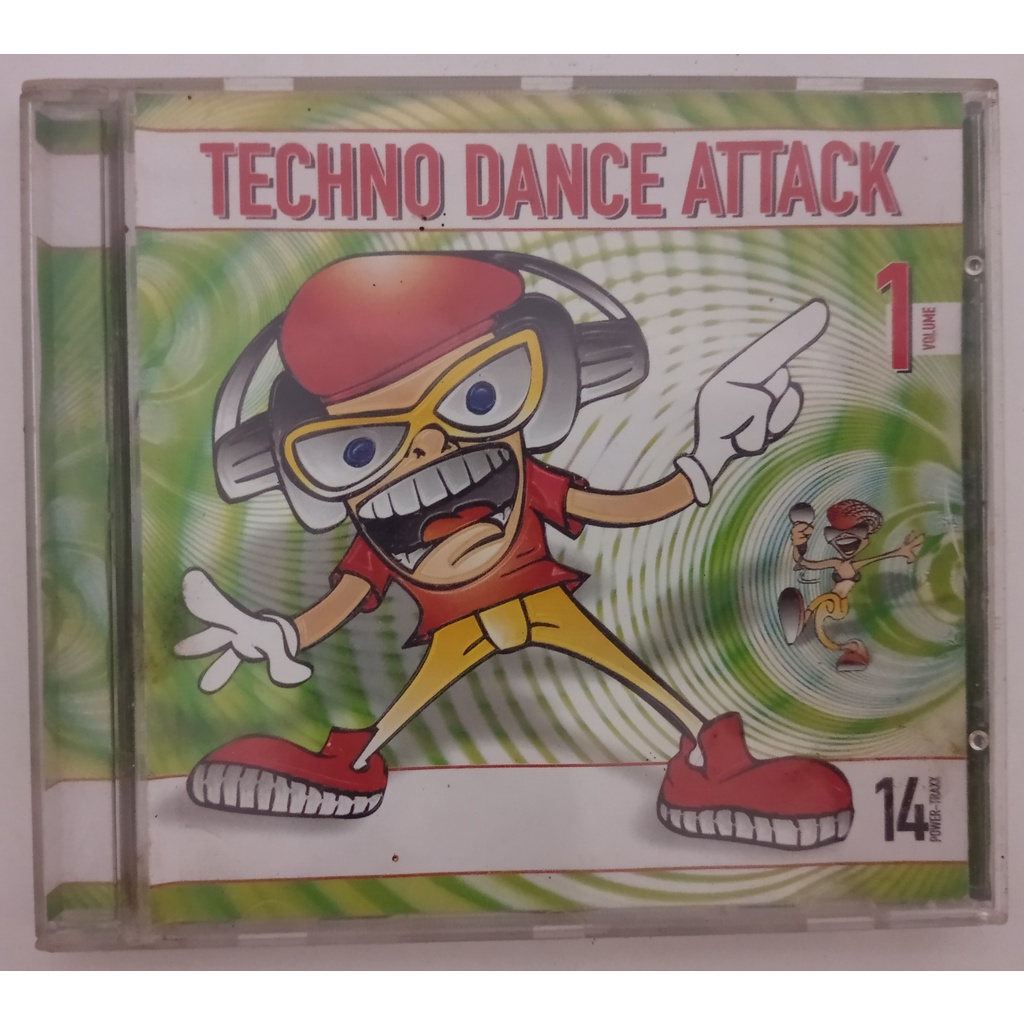 CD Techno Dance Attack Vol. 1 | Shopee Brasil