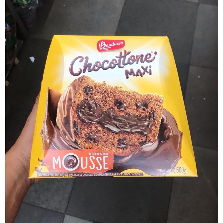 chocottone BAUDUCCO MAXi mousse de 500g | Shopee Brasil