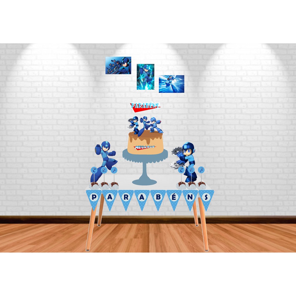 Kit Festa Mega Man | Shopee Brasil