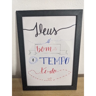Quadro de lettering personalizado | Shopee Brasil