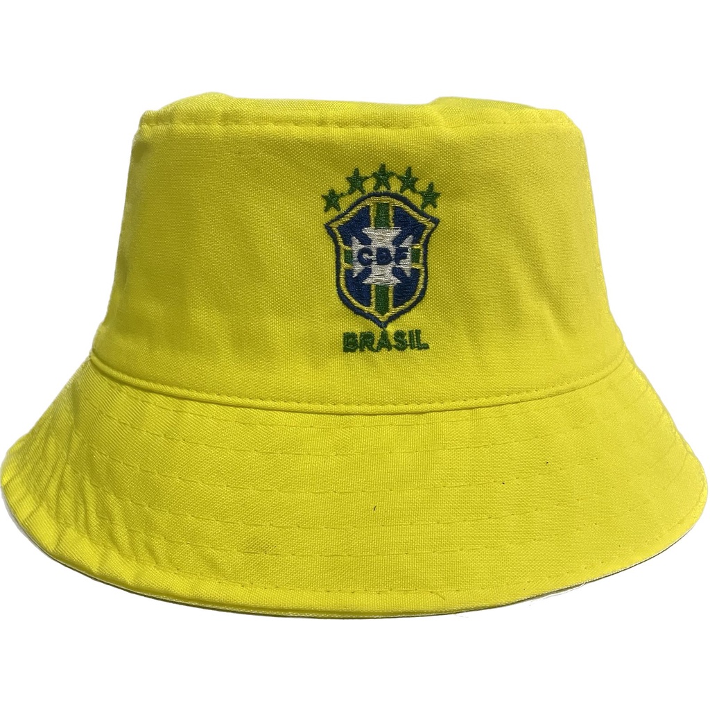 Chapéu Bucket Hat Seleção Brasileira | Shopee Brasil