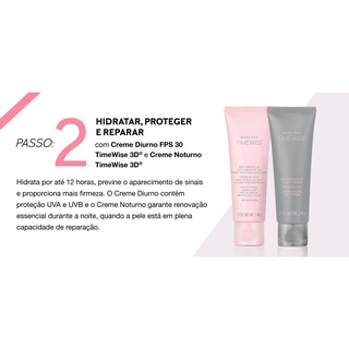 Creme diurno FPS 30 TimeWise 3D Mary kay | Shopee Brasil