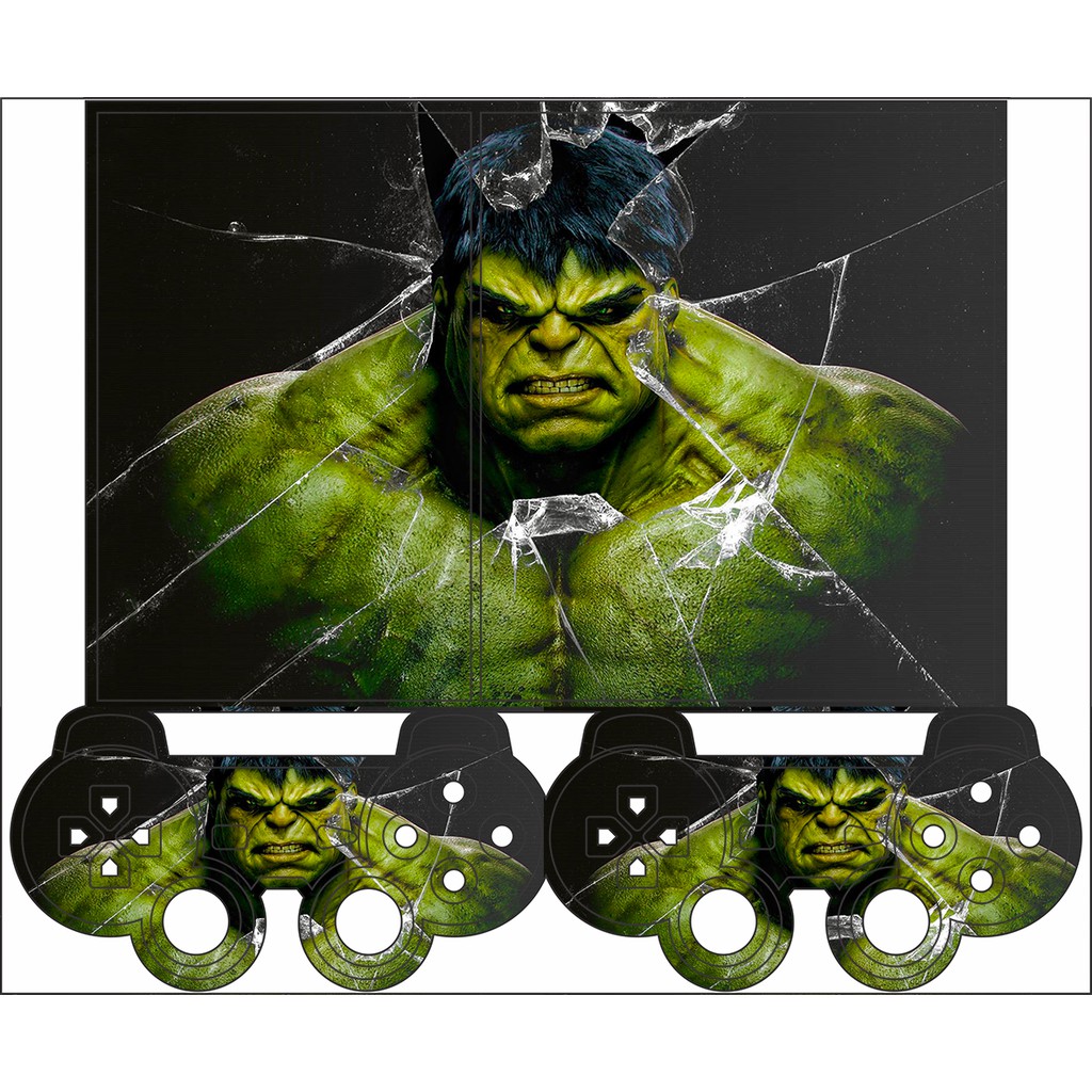 Skin Adesiva PS2 Slim - Hulk | Shopee Brasil