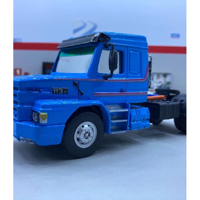 Miniatura Caminhão Scania 113H toco escala 1/43 | Shopee Brasil