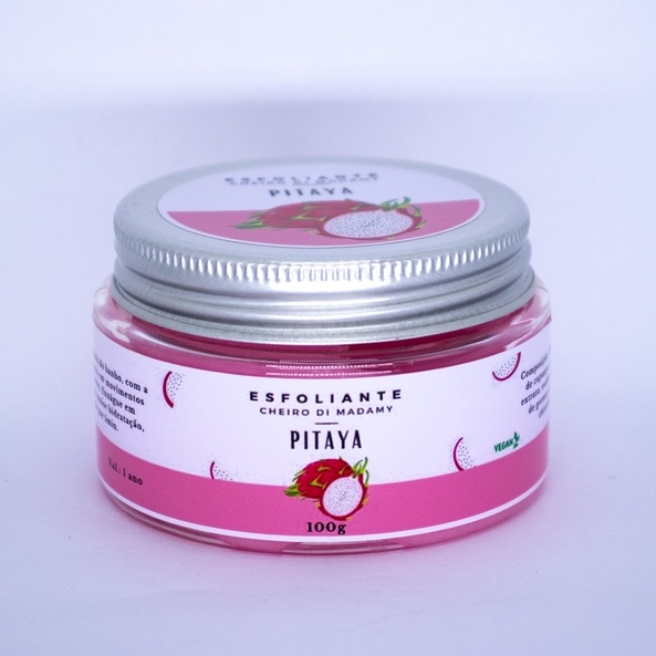 Esfoliante vegano facial e corporal de pitaya | Shopee Brasil