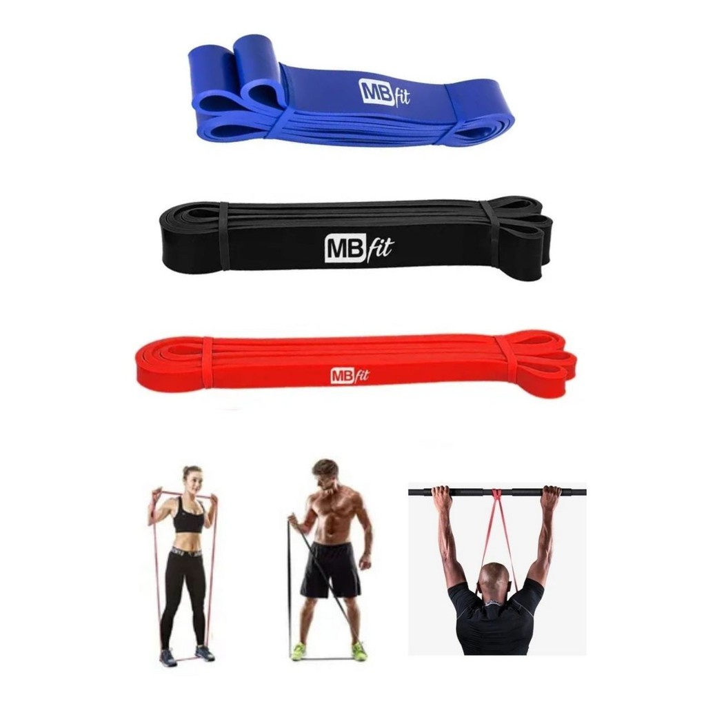 Super Band Auxilio Barra Fixa Taf Superband Elastico Borracha Crossfit ...