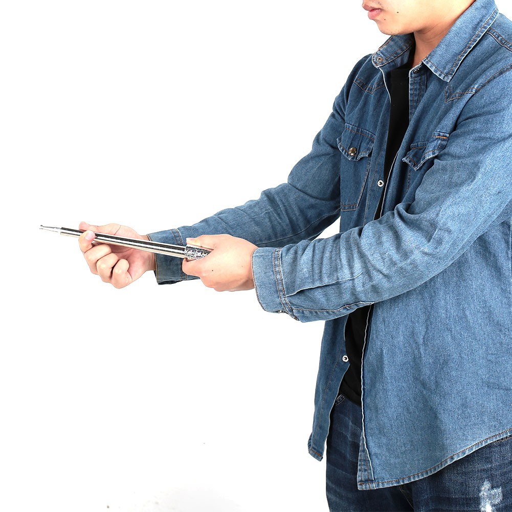 Silver Metal Fun Cool Magic Telescopic Stick Magic Retractable Rod ...