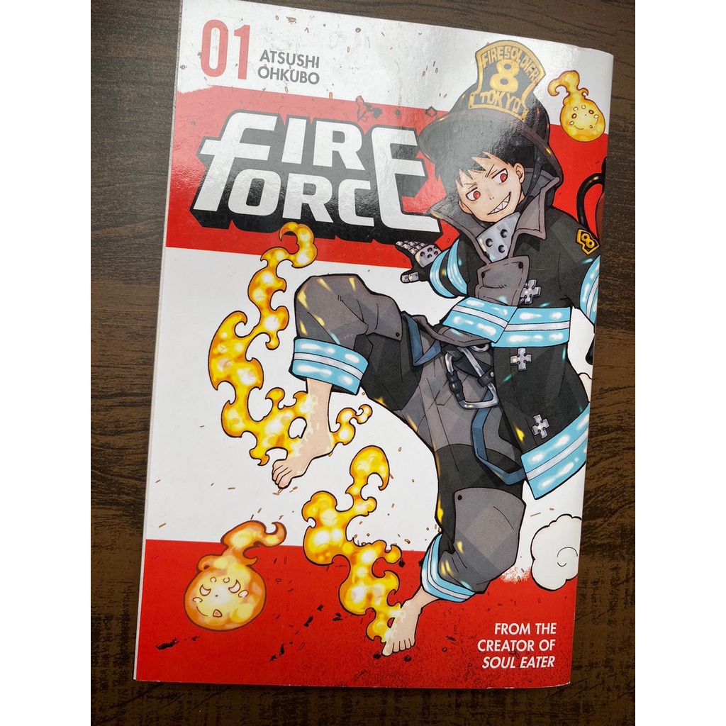 Fire force - volume 1 (edição em inglês) | Shopee Brasil