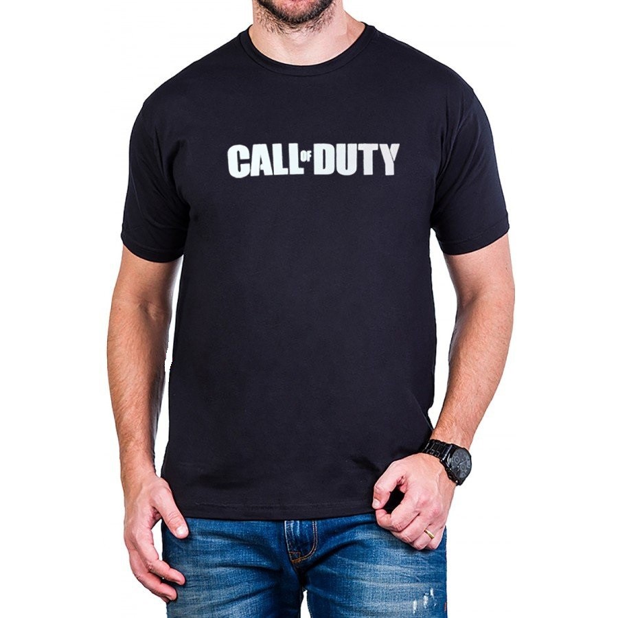 Camisa, Camiseta Call of Duty Gamer COD 100% Algodão | Shopee Brasil