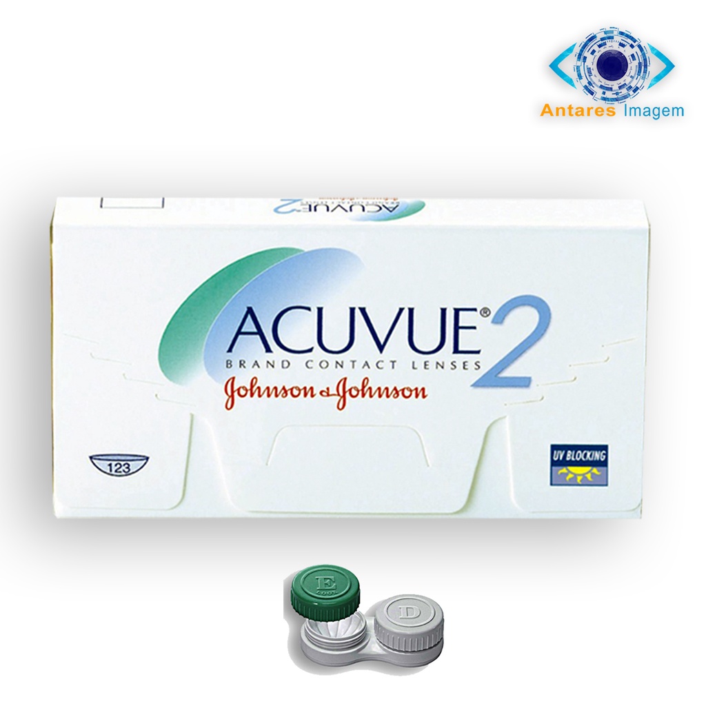Lente De Contato Acuvue 2 - 3+1 Grátis - SUPER ECONOMIA - Desconto no Preço