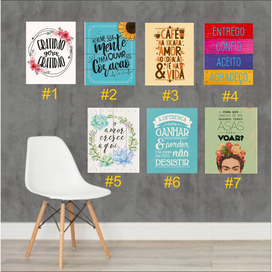 Placa Decorativa | Shopee Brasil