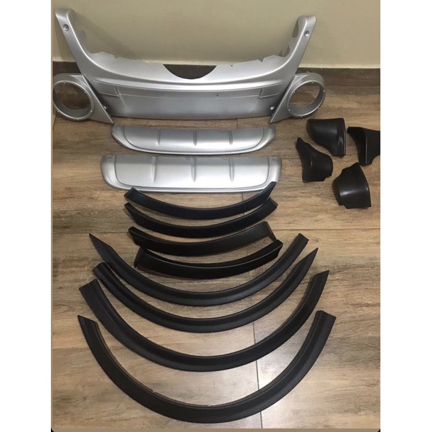 Kit COMPLETO Molduras Saveiro/Gol/Parati (Surf ou Rallye) | Shopee Brasil