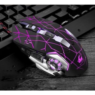Mouse Gamer RGB Original K-snake Q5 6 Botões Ergonômico DPI 3200 ...