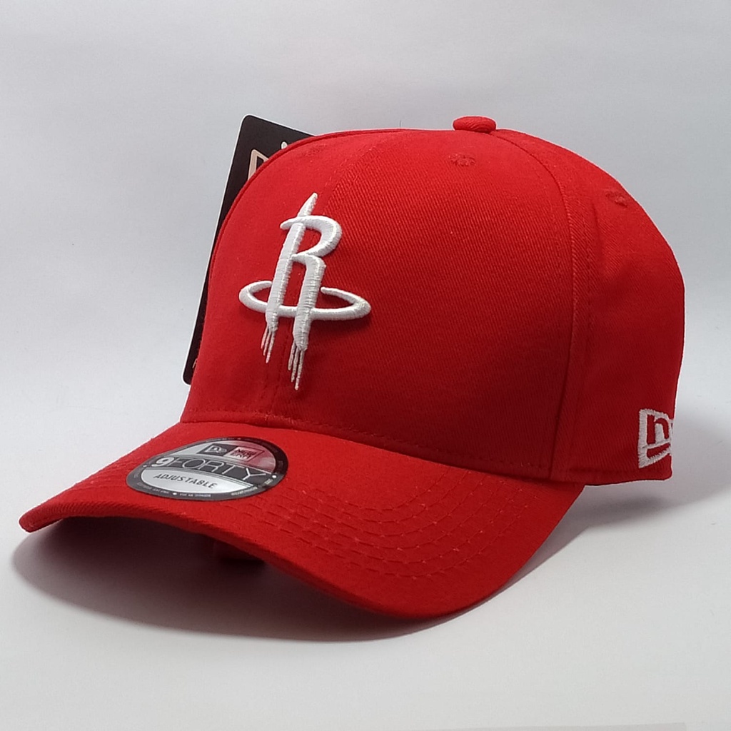 bone houston rockets nba vermelho e branco aba curva strapback ...
