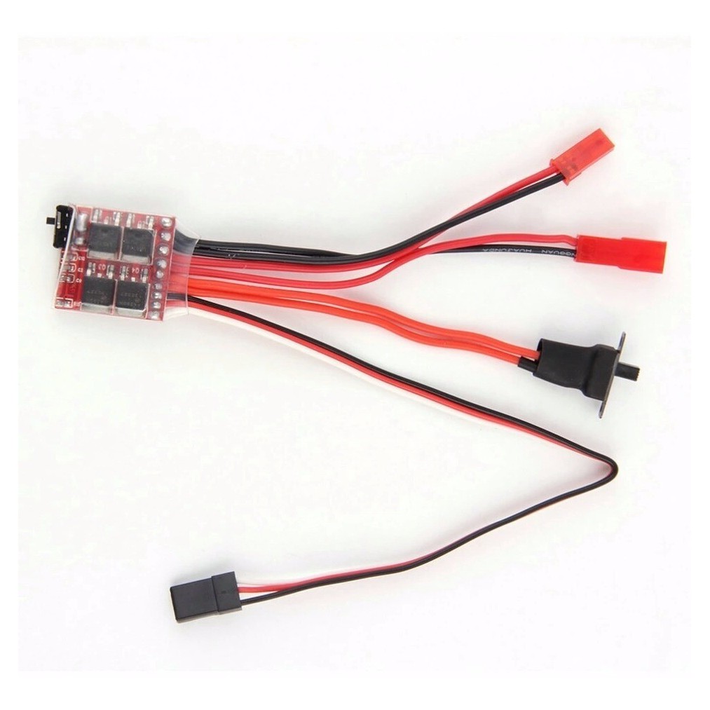 Mini Esc 20a Brushed Escovado Para Carro Barco Lancha Rc para autmodelo ...