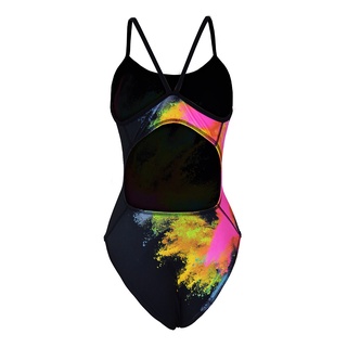 Maiô Speedo Colors Fest Black Natação Feminino 029779 | Shopee Brasil