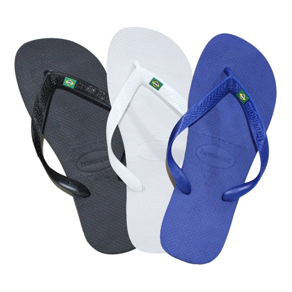 Chinelo Branco Brasil Tradicional OFERTA RELAMPAGO CONFORTAVEL | Shopee ...