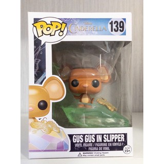 Funko Pop! Gus Gus In Slipper (movie) - Disney Cinderella #139 | Shopee ...