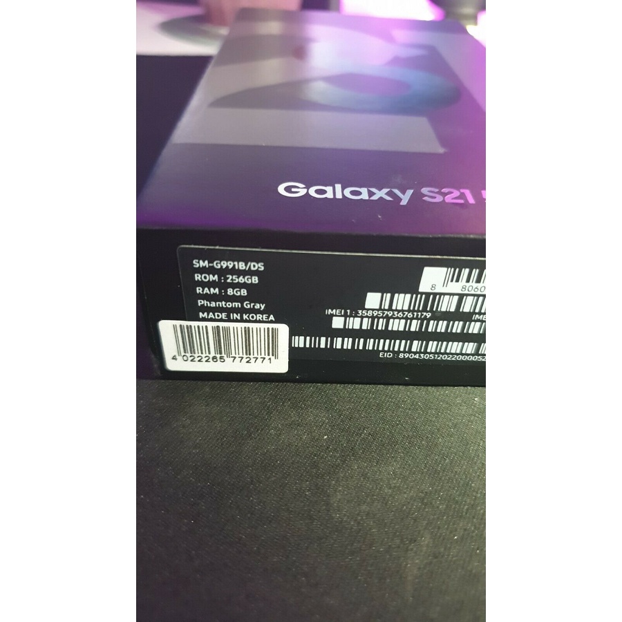 Samsung Galaxy S21 Ultra 5G SM-G998B/DS 256GB 12GB Dual SIM Unlocked ...