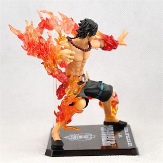 Boneco One Piece Branco Bigode Do Mar Robber Gang Portgas D Ace Anime ...