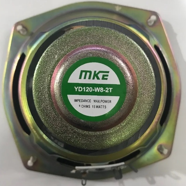 alto falante yd120-w8-2t 5 polegadas 8 ohms com suspensao pmpo:15w rms:4w | Shopee Brasil