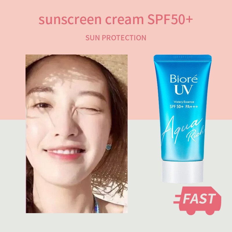 50g Biore UV Creme Protetor Solar SPF 50 + Para Facial Corporal Anti ...