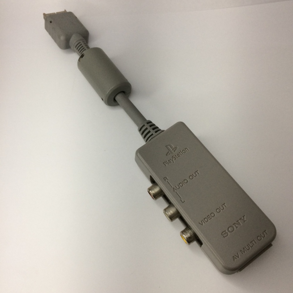 PS1 Adaptador Áudio Vídeo Scph 1160 - Escorrega o Preço