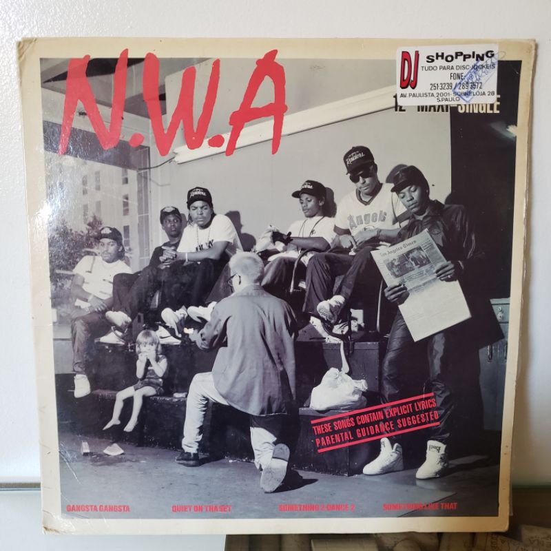 Vinil Lp N.W.A 12 Maxi-Single - Escorrega o Preço