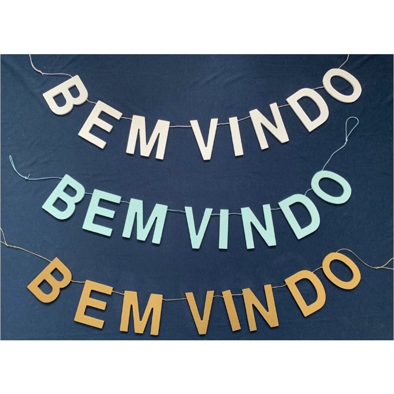 Faixa decorativa de madeira - Bem Vindo. | Shopee Brasil Faixa decorativa de madeira - Bem Vindo. | Shopee Brasil