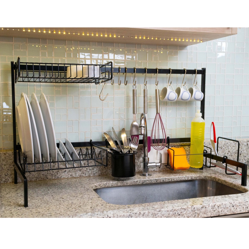 Cozinha Suspensa Autossustentável Modular De Bancada Escorredor de Pia ...