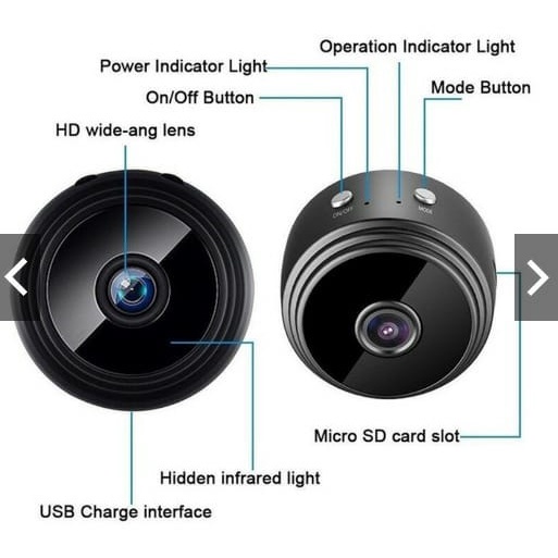 Mini Camera Espia Wifi vigilancia | Shopee Brasil