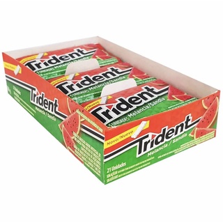 Trident Vários Sabores Display c/ 21 Unidades | Shopee Brasil