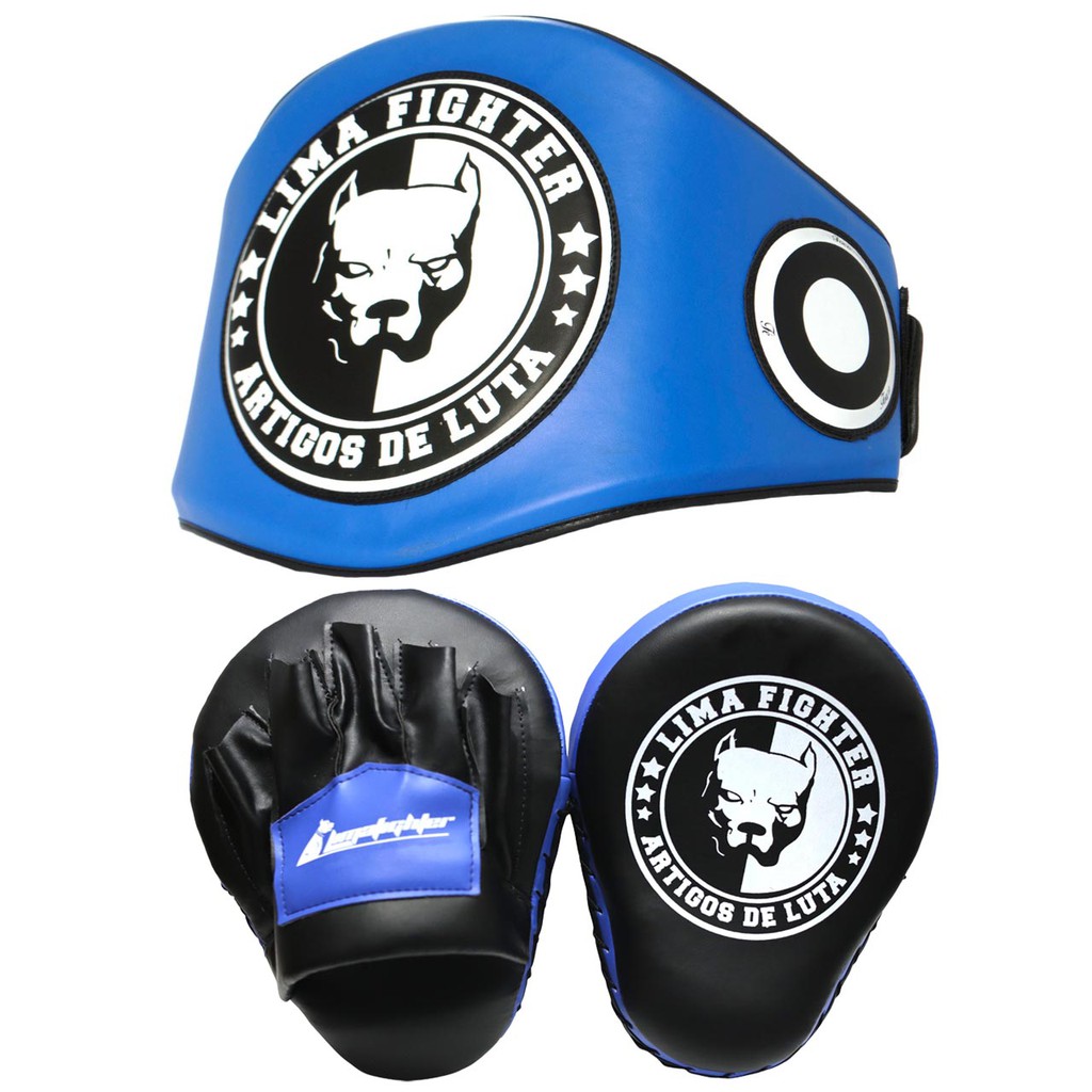 Aparador Chute + manopla Foco Tribais P/ Treinos De Muay Thai | Shopee ...