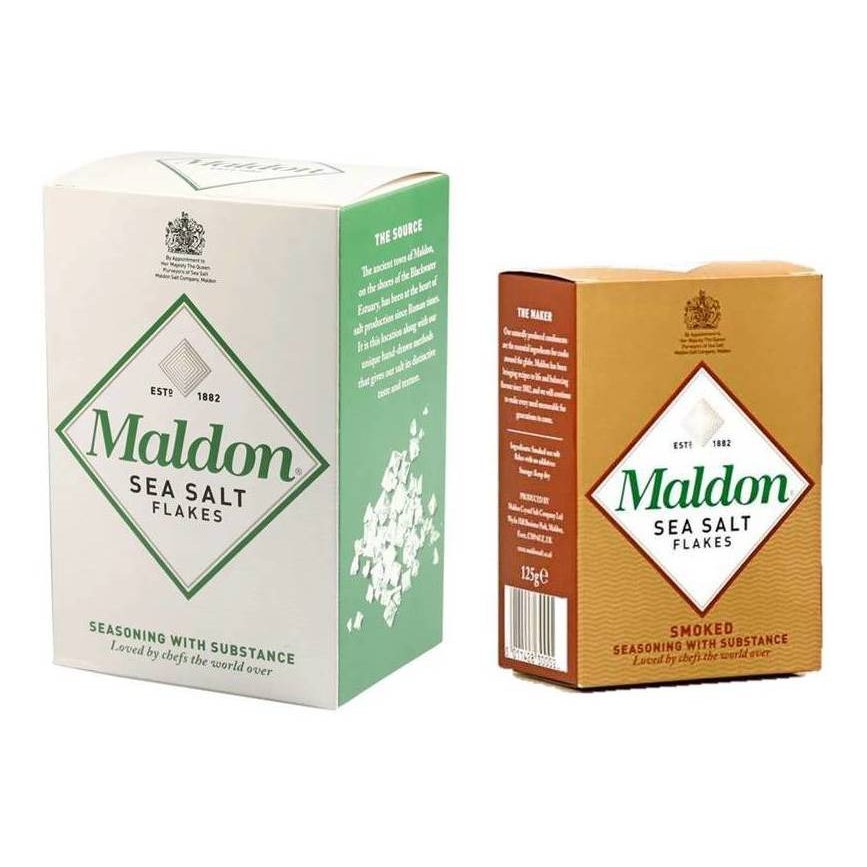 Kit Sal Maldon + Sal Maldon Smoked - Defumado | Shopee Brasil
