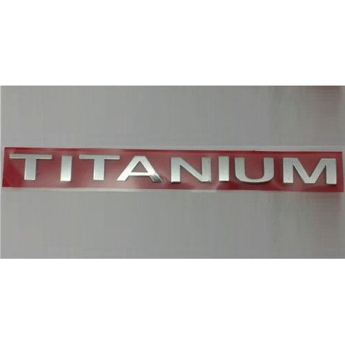 Emblema Titanium Cromado Linha Ford Fiesta Ka Focus Ecosport | Shopee ...