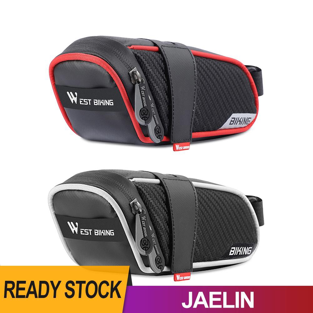 Bolsa De Selim De Bicicleta Jae West Biking Para Mtb / Bolsa À Prova D ...