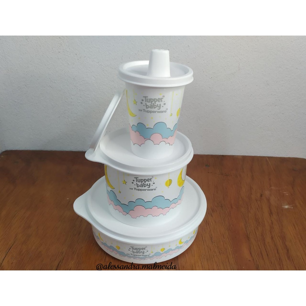 Conjunto Tupper Baby Tupperware | Shopee Brasil