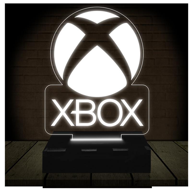 Luminária Led 3D XBOX Jogo Game Abajur | Shopee Brasil
